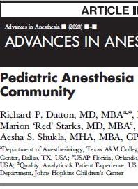 Academic Research & Articles | U.S. Anesthesia Partners